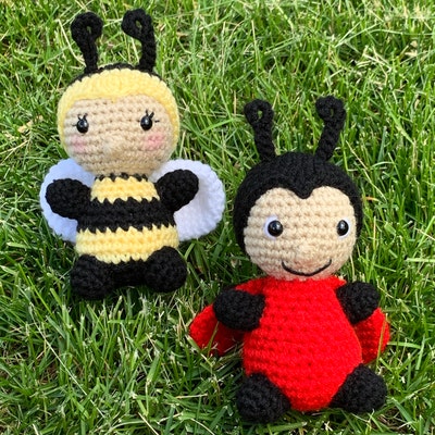 Little Ladybug Crochet Pattern, Amigurumi Bug, PDF PATTERN Instant ...