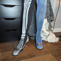 Corpse Bride Tights - Etsy Canada