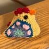 Spring Court Granny Square Crochet Pattern DIY Yarn Fiber Art Tutorial ...