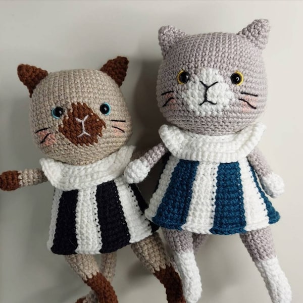 Digital LEXIE the Cat Pattern - Instant Download DIY Amigurumi Pattern ...