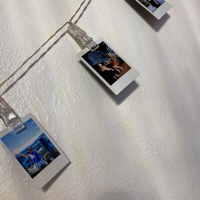 Photo Holder in the Form of White Wire Wall Grid FREE CLIPS - Etsy