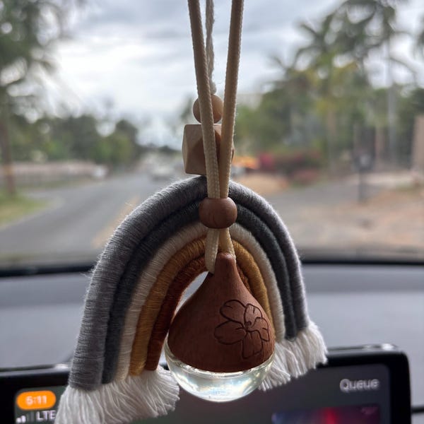 Hawaiian Floral Car Diffuser: Puakenikeni, Gardenia, Plumeria Scents - Etsy