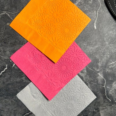 Embossed Tools Napkin Party Birthday Retirement Tools Tool Napkin ...