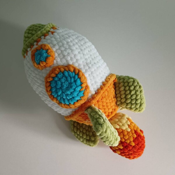 Crochet Pattern Spaceship / Funny Plush Spaceship / Crochet Design PDF ...