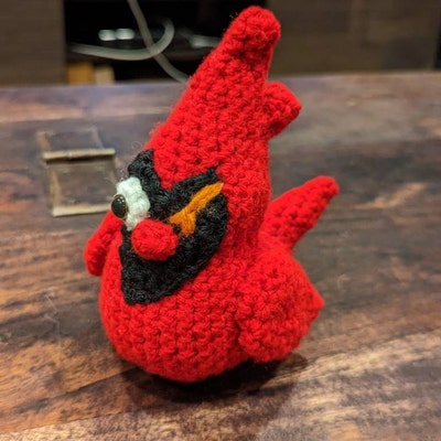 PDF PATTERN Amigurumi Cardinal Palisman flapjack From the Owl House - Etsy