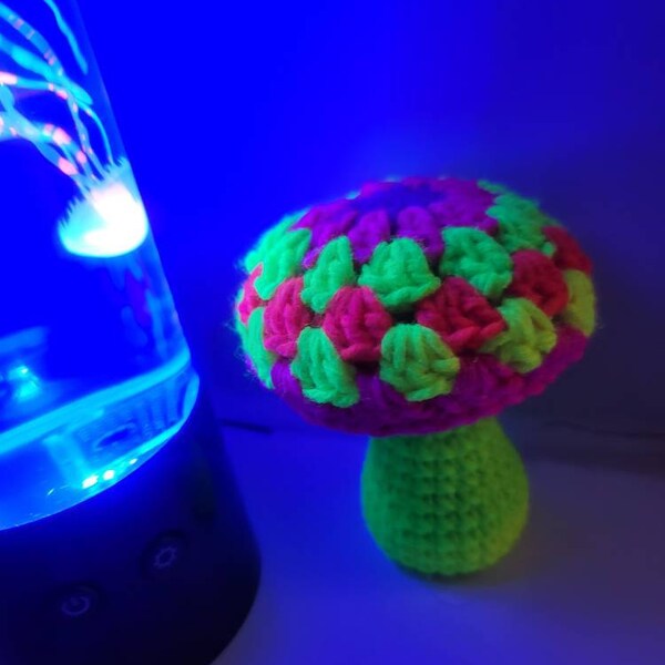 The Granny Mushie Pdf Granny Stitch Mushroom Plushie Crochet Pattern - Etsy