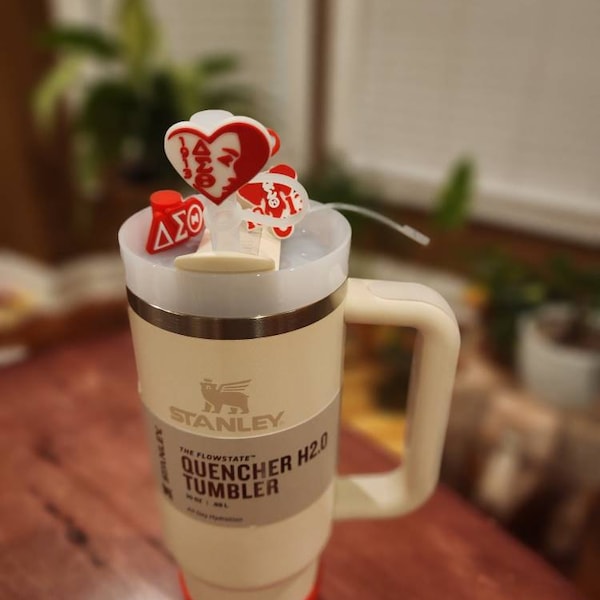 Delta Sigma Theta Straw Cover Stanley , Stanley Straw Cover, Stanley ...