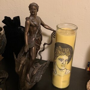 Apollo Deity Candle - Etsy