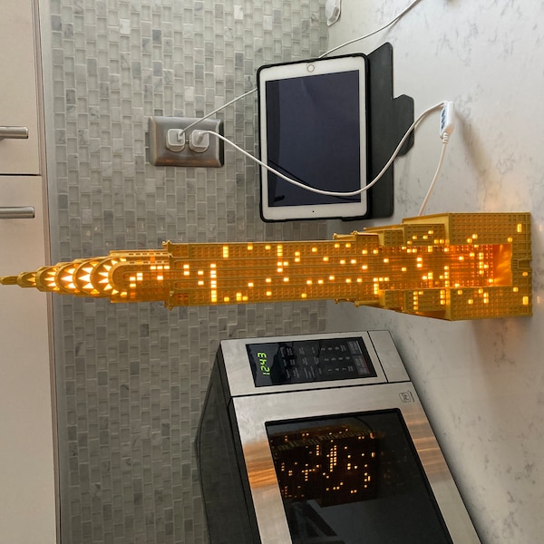 Chrysler Building Light up Model- 3D Printed - Etsy