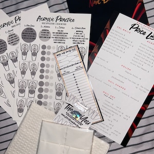 Acrylic Practice Pages Kit - Etsy