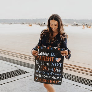 Instant Editable Digital Homecoming Sign Welcome Home Back From ...