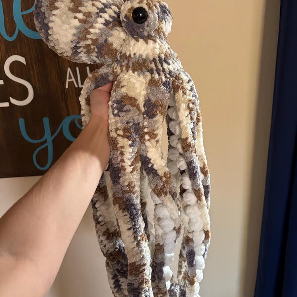 Cal the Colossal Squid Pattern Crochet Pattern digital Download PDF - Etsy