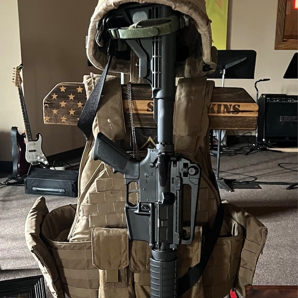 Police/military Gear Rack, Known as a Flak Rack! Veteran Owned ...