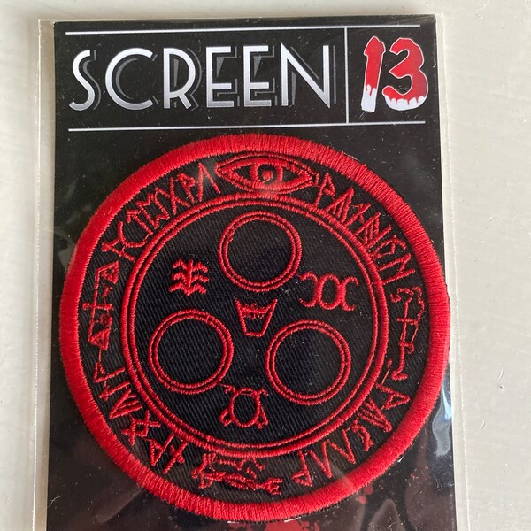 Save Game Symbol Embroidered Patch. Horror Movie Inspired Patches. Iron ...