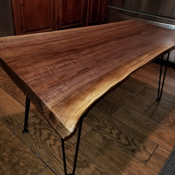 Spalted Maple Live Edge Table Top 25 Diameter by 2.25 Thick - Etsy