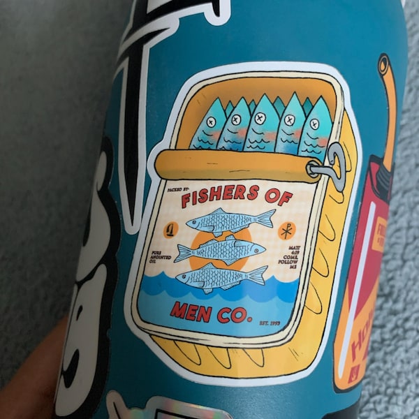 Matchbox Sticker | Holy Spirit | Bible Stickers | Faith Stickers ...