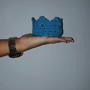 PDF Crochet Mini Crown Pattern Newborn - Etsy