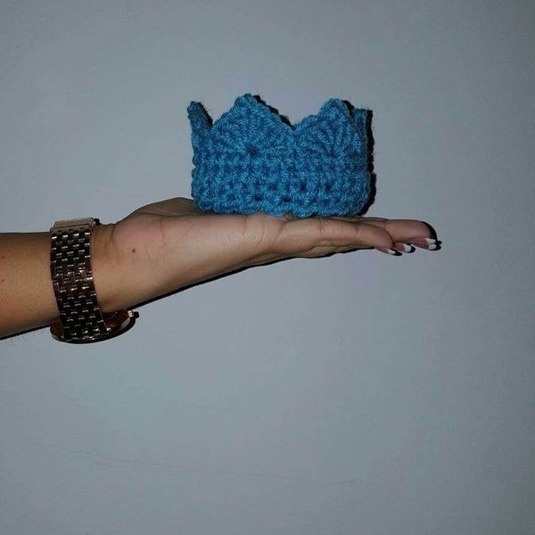 PDF Crochet Mini Crown Pattern Newborn - Etsy