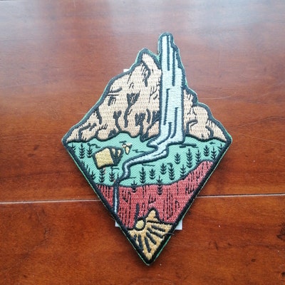 The Explorer // Outdoor Adventure Patch - Etsy