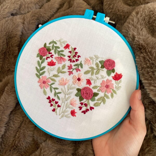 Animal Embroidery PDF Pattern | Petal Paw | Petal Pet Digital Design - Etsy