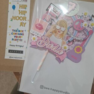 Cake Topper 3D Shaker for Baby Shark Themed Party Name/age - Etsy