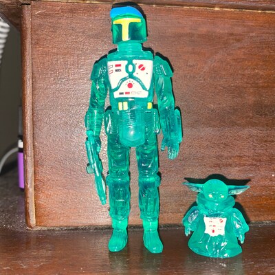 X-ray Boba Fett, Collectible Action Figure, Men's Gifts, Handmade - Etsy