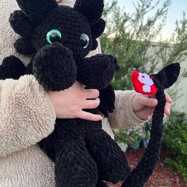 Fury Inspired Dragon Pattern Bundle - Etsy