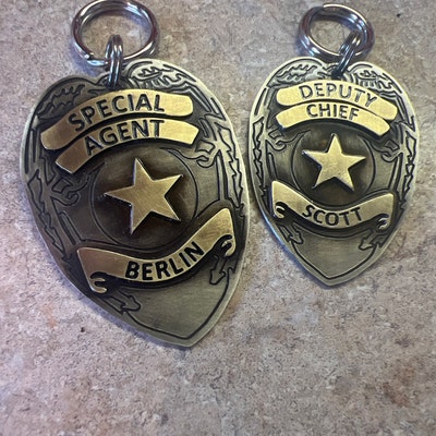 K9 Officer Police Badge Dog Tag-custom Engraved Dog Collar Tag-law ...