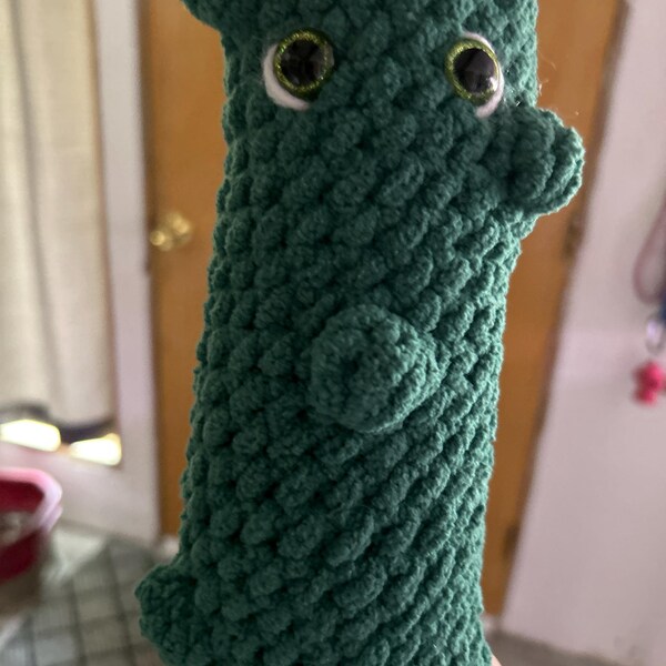 NO SEW Crochet Emotional Support Pickle Pattern W/ Tag - Etsy