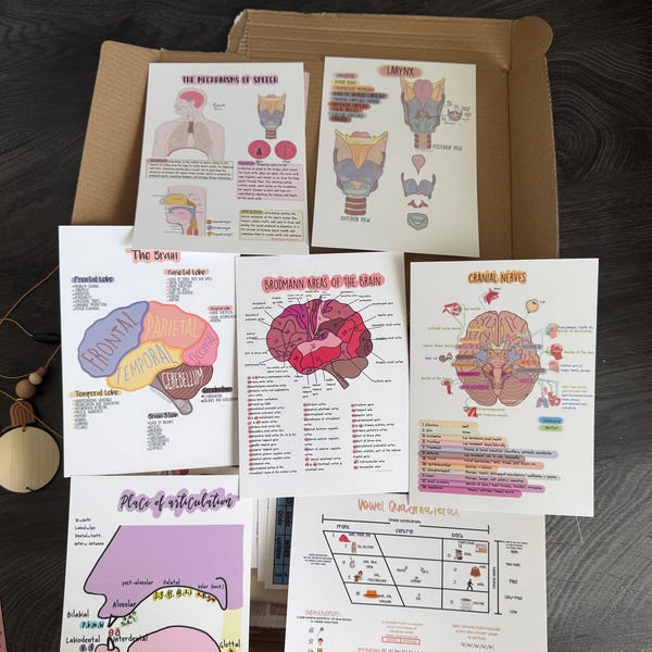 Brown’s Stages Chart, Study Card, SLPA, SLP, Speech Therapy, Brown’s ...