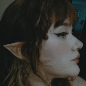 Any Skintone, Alien/space Elf Ears: Handmade, Latex Ear Tips. Great for ...