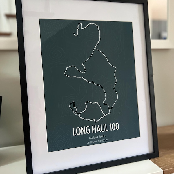 Slaughter Pen - Mountain Bike Trail System Map Poster - Bentonville ...