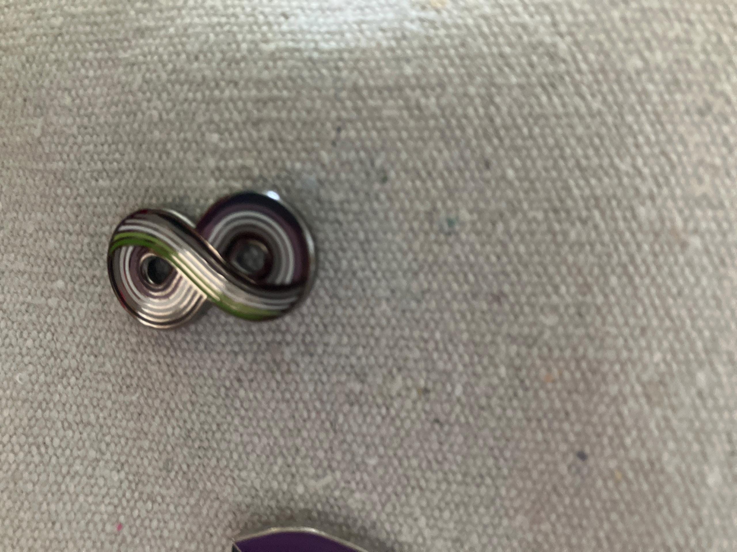 The Infinitely Aroace Enamel Pin