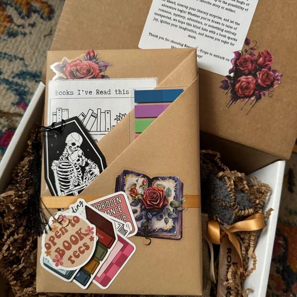 Blind Date With a Book Box Gifts for Book Lovers Personalized Book Gift ...