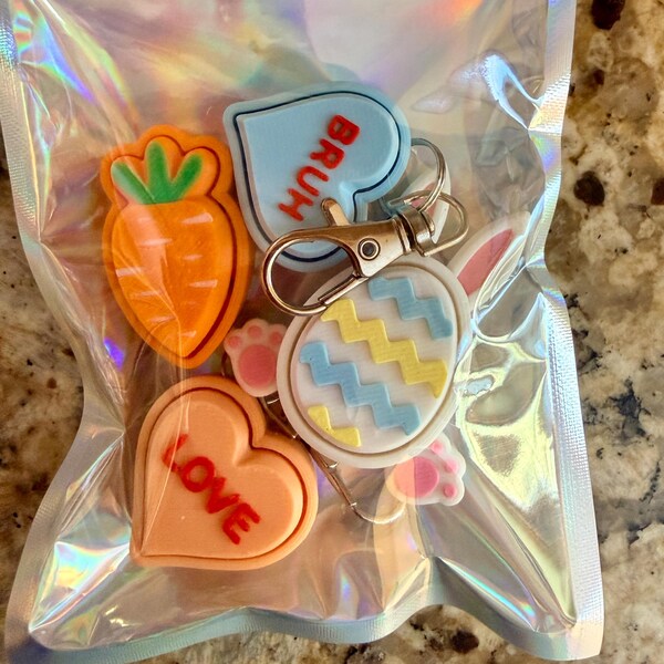 Gen Z Slang Conversation Hearts Clicky Keychain Fidget | Keyboard ...