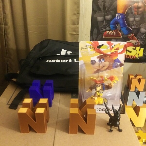 N64 Nintendo 64 Logo Video Game Sign Display (man Cave, Decor, Gaming ...