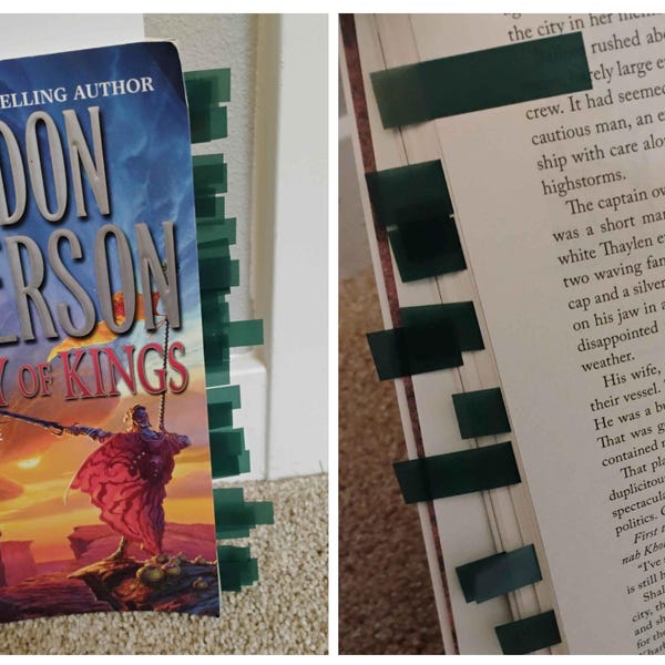 Single Color Annotation Tab for Annotating Book Tabs Study Accessory ...