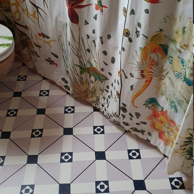 Terrace Vinyl PVC Flooring, Modern Vinyl Flooring, Tile Vinyl Floors ...