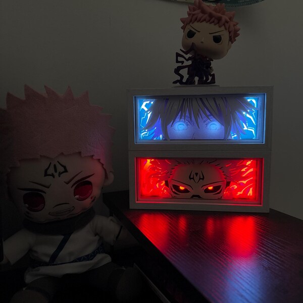 Anime Lightbox | Anime Inspired Night Light | Anime Inspired LED Light ...