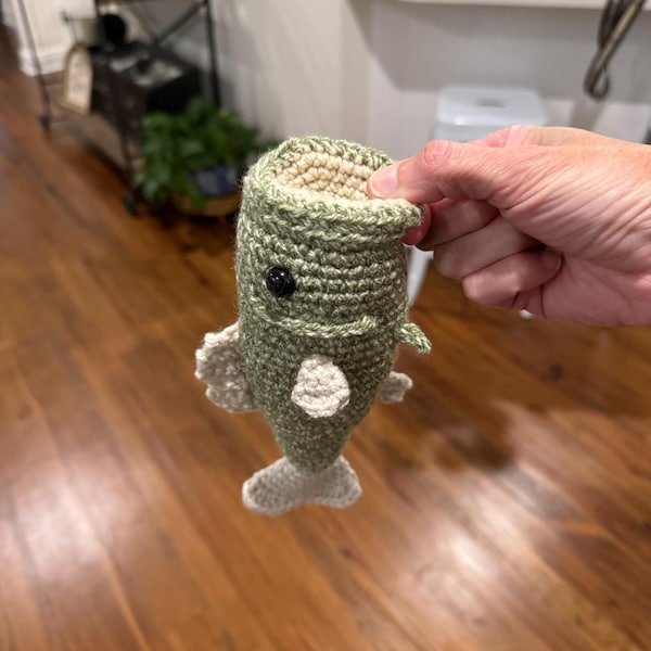 PATTERN: Bert the Bass Pattern - Amigurumi Largemouth Bass Pattern ...