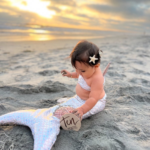 Infant/toddler Mermaid Tails for Playtime!! Great for Photoshoots ...