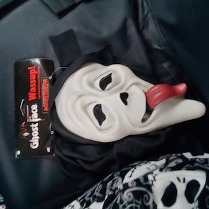 Scary Movie Ghostface Scream Ghost Face Wassup Mask - Etsy UK
