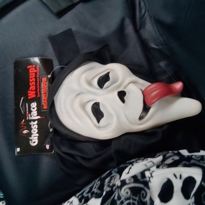 Scary Movie Ghostface Scream Ghost Face Wassup Mask - Etsy