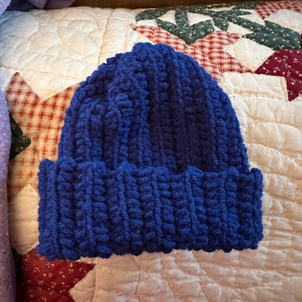 Easy Crochet Pattern-crochet Hat- Ribbed Wonder Hat Pattern, Crochet ...