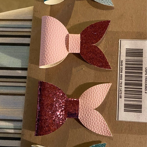 Mermaid Bow SVG, Hair Bow Cut File, SVG Cutting File, SVG Cut File ...