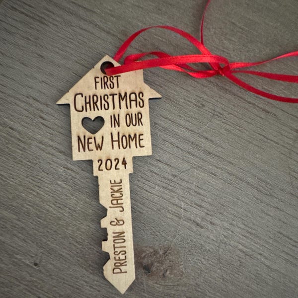 First Home Ornament / Our First Christmas / New Home Gift ...