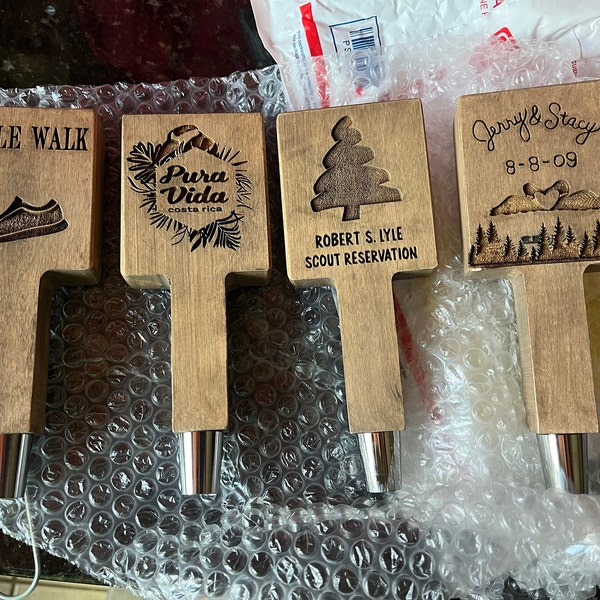 Custom Beer Tap Handle - Personalized Logo - Bar Tap - Barware - Tap ...