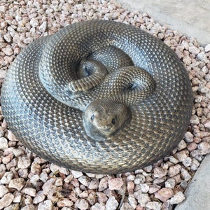 Large Rattle Snake Statue - Etsy