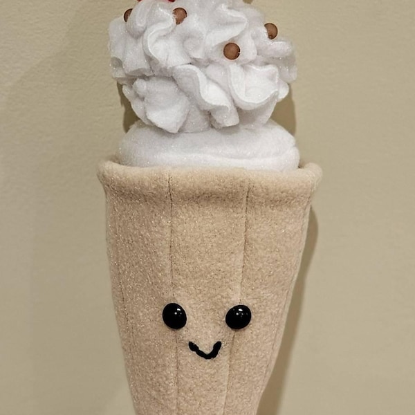 PDF Pattern for Milkshake Plushie – Felt Food Crafts – Dessert Felt ...