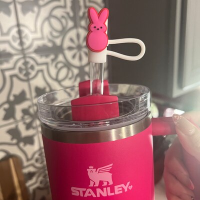 Stanley Cup Easter Peep Straw Covers, Straw Accessories, Reusable Tip ...